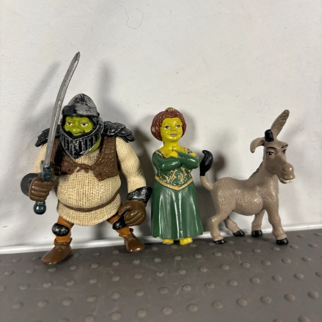 SHREK FIONA SET Figures Figurine Donkey Bundle £17.99 - PicClick UK