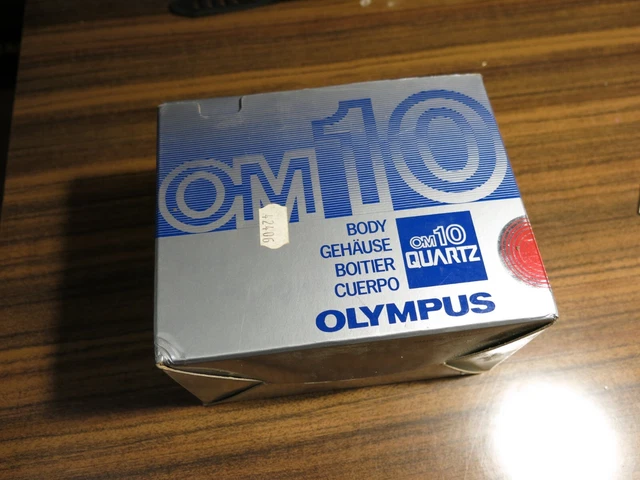 OLYMPUS OM10 QUART and 50mm Lens Original Boxes/Packaging/Papers. £15. ...