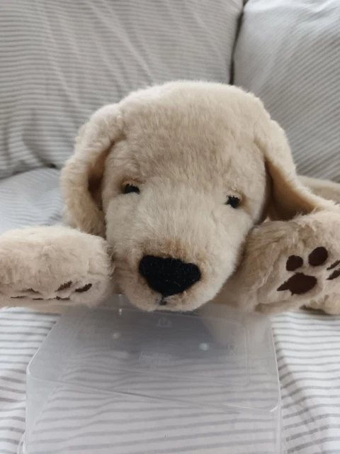 VINTAGE ANDREX TOILET Tissue Labrador Puppy Dog Lying Pyjama Case GC £ ...