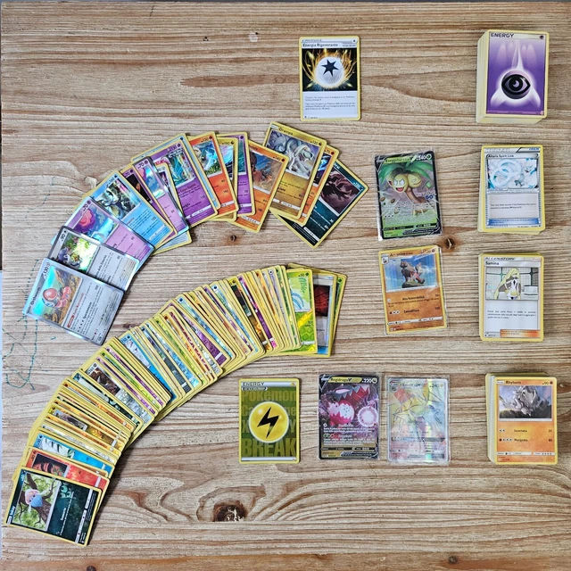 LOTTO POKEMON 321 Carte Pokemon Italiane GX+V + REVERSE + HOLO EUR 39 ...