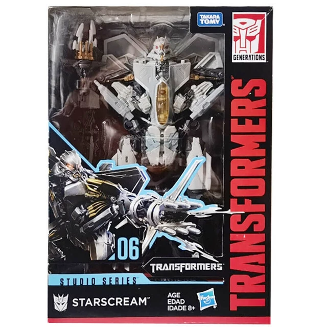 HASBRO TRANSFORMERS STARSCREAM Studio Series SS06 Deluxe Action Figure ...