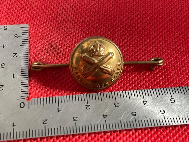 ORIGINAL WW1 BRITISH Army Machine Gun Corps Gilt Button Sweetheart ...