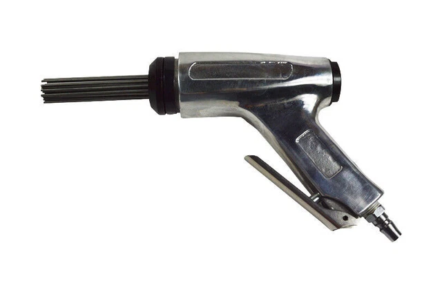 NEEDLE SCALER AIR Pneumatic Rust Corrosion Slag Remover Deburr Cleaning ...