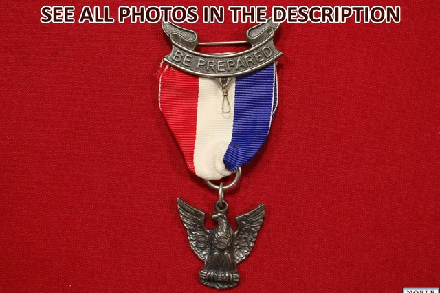 NOBLESPIRIT (DF) BOY Scouts BSA Eagle Scout Medal Sterling Silver ...