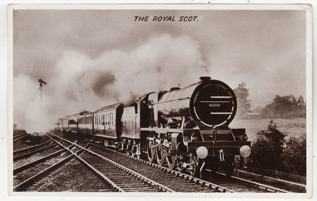 LMS RAILWAY - Express Passenger Steam Locomotive #10451 - c1920s era postcard £1.99 - PicClick UK