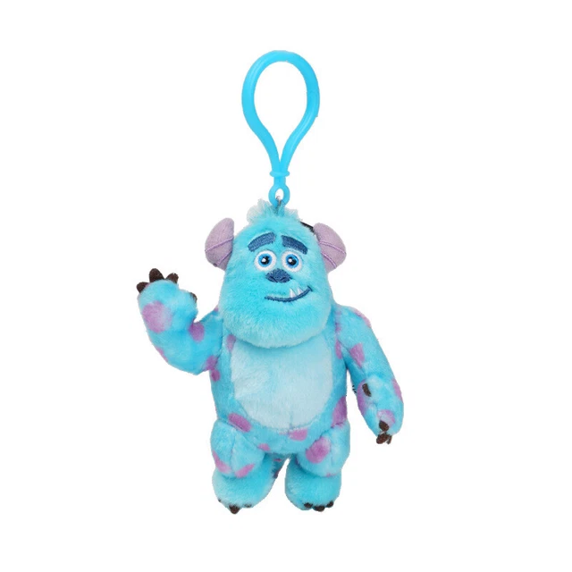 DISNEY MONSTERS JAMES P Sullivan Sulley Sully - Keychain Keyring Soft ...