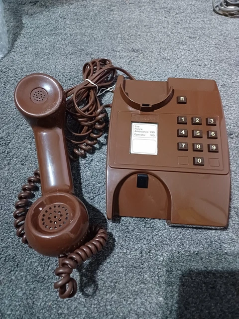 BRITISH TELECOM STATESMAN Phone 9003R Brown £2.28 - PicClick UK