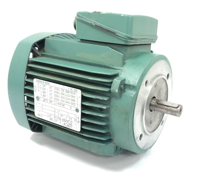 LEROY SOMER 0.37KW 3-Phase AC Electric Motor B14 1500RPM 4-Pole 71 ...