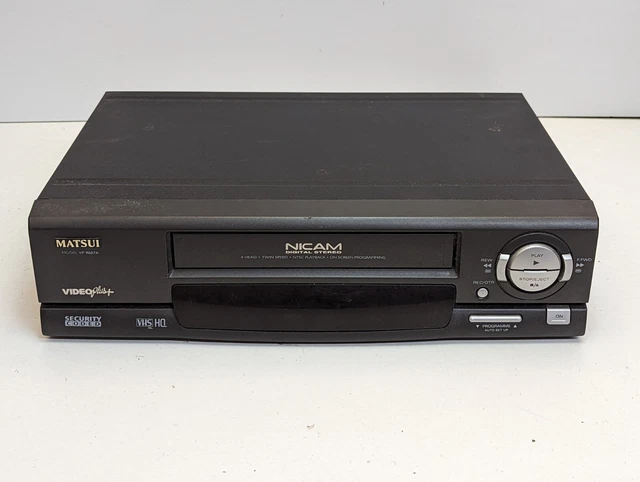 MATSUI VP9607A VCR VHS Video Player - Tested - Working £27.00 - PicClick UK