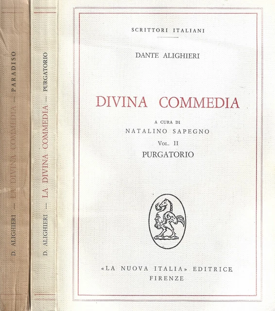 LA DIVINA COMMEDIA. . Dante Alighieri. 1970. . EUR 8,00 - PicClick IT