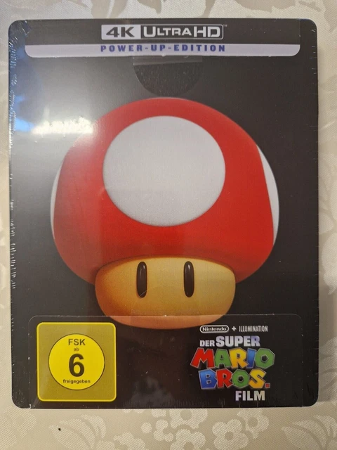DER SUPER MARIO Bros. Film - 4K Ultra HD Limited Steelbook # 4K-UHD-NEU EUR 34,00 - PicClick IT