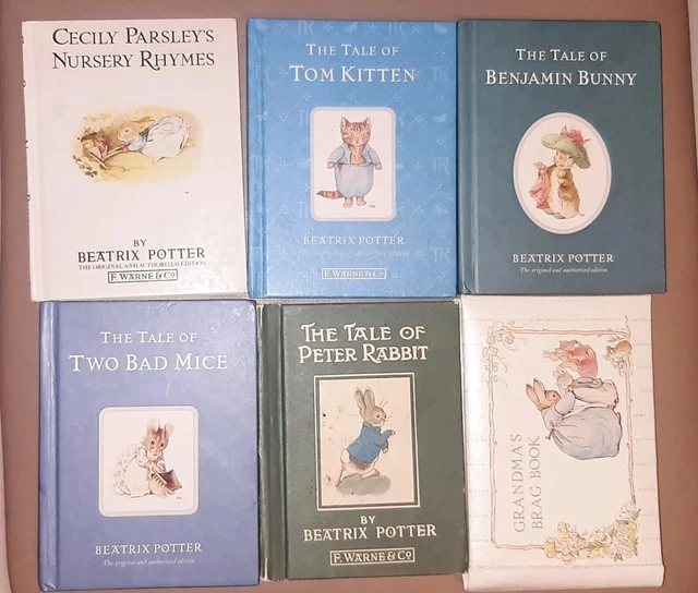 BEATRIX POTTER VINTAGE Book LOT Peter Rabbit (No Reserve) $9.24 ...