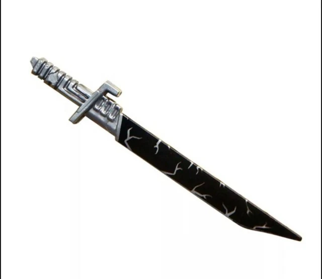 CUSTOM STAR WARS Darksaber For Lego Minifigures The Mandalorian £5.00 ...