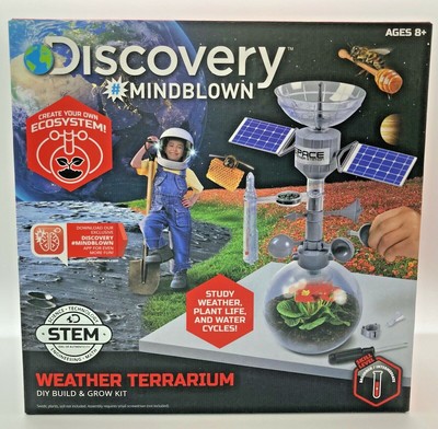 DISCOVERY WEATHER TERRARIUM Create Your Own EcoSystem STEM Educational ...