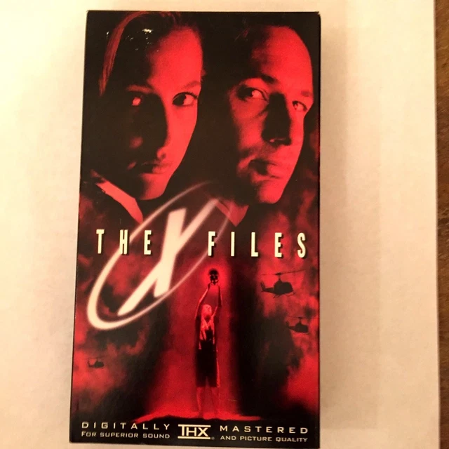 THE X FILES Vhs Bande Film David Duchovny Et Jillian Anderson Classé Pg ...