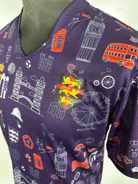 ENGLAND NATIONAL TEAM Football Shirt 2024 Concept Heritage Size M ...