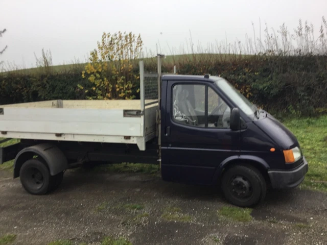 FORD TRANSIT TIPPER mk5 smiley face turbo diesel £4,250.00 - PicClick UK