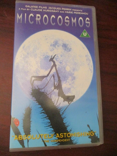 MICROCOSMOS VHS Video Tape (NEW) £7.99 - PicClick UK