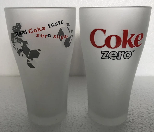 COCA COLA REAL Coke Zero Taste Glasse Limited Edition EUR 5,81 ...