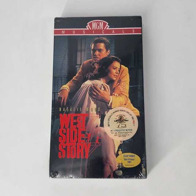 WEST SIDE STORY (VHS, 1961, 1998) MGM Musicals New Sealed Watermark ...