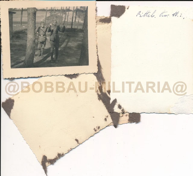 L365 FOTOS POLEN Rittel Rytel Wehrmacht Brückenwach-Kommando Quartier ...