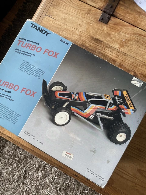 VINTAGE TANDY TURBO Fox Radio Controlled Car 1987 £24.99 - PicClick UK