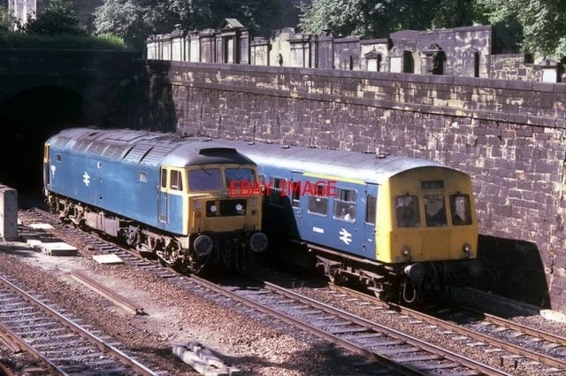 PHOTO CLASS 47 Diesel 47513 &Class 101 Dmu At Princes Street Gardens On ...