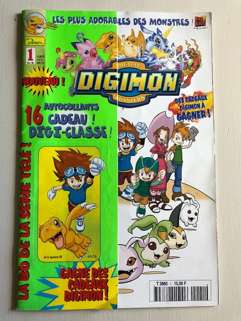 DIGIMON DIGITAL MONSTERS comic vol.1 FR octobre 2000 EUR 29,99 ...