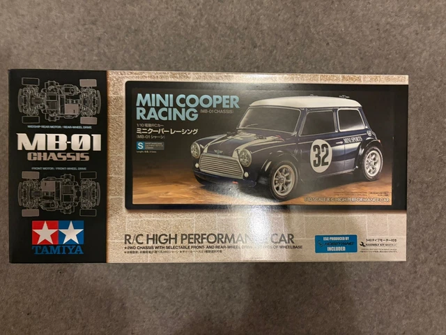 TAMIYA RC 58747 Mini Cooper Racing (MB-01) 1:10 RC Assembly Kit £109.90 ...