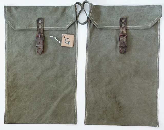 GERMAN ARMY WW2 REPRO RIFLE GRENADE 2nd PATTERN CARRY POUCHES inv# G £ ...