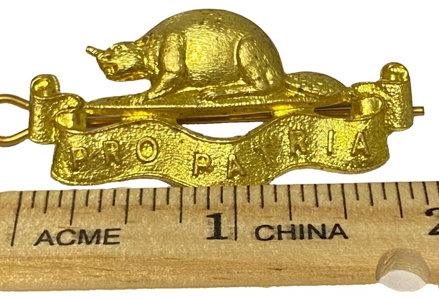 ROYAL CANADIAN REGIMENT RCR "Pro Patria" BADGE $12.95 - PicClick CA