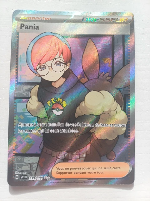 CARTE POKÉMON DRESSEUR Pania 239/198 EV1 Écarlate et violet FR EUR 10 ...