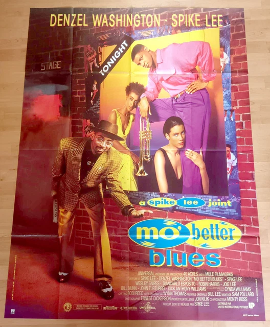 MO' BETTER BLUES - Spike LEE, Denzel Washington - Affiche Cinéma ...