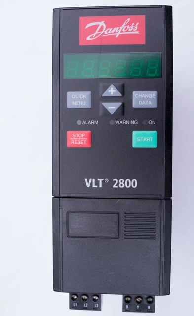 DANFOSS FREQUENCY INVERTER Motor Drive VLT2811 3x 380-480V 1.1kW 1.5HP ...