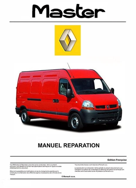 MANUEL ATELIER ENTRETIEN technique réparation Renault Master 2 Phase 2 et 3 EUR 25,00 - PicClick FR