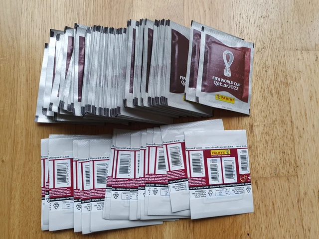 PANINI FIFA WM 2022 World Cup Qatar, sticker packs / Tüten x 100 ,NEW ...