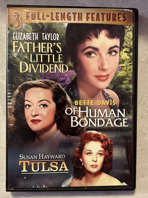 3 CLASSICS/ELIZABETH TAYLOR Fathers Little Dividend (DVD) $6.34 ...