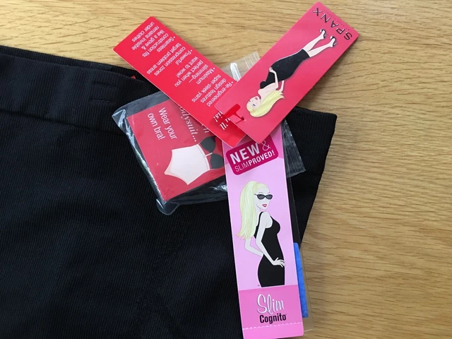 SPANX SLIM COGNITO High Waist Mid Thigh Shaping Shorts 2433 Black ...