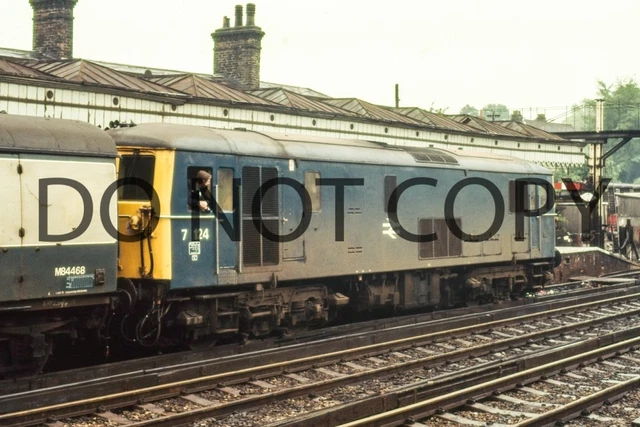 UK DIESEL TRAIN Railway Photograph Of Class 73 73124 Loco. (Rm73-140) £ ...