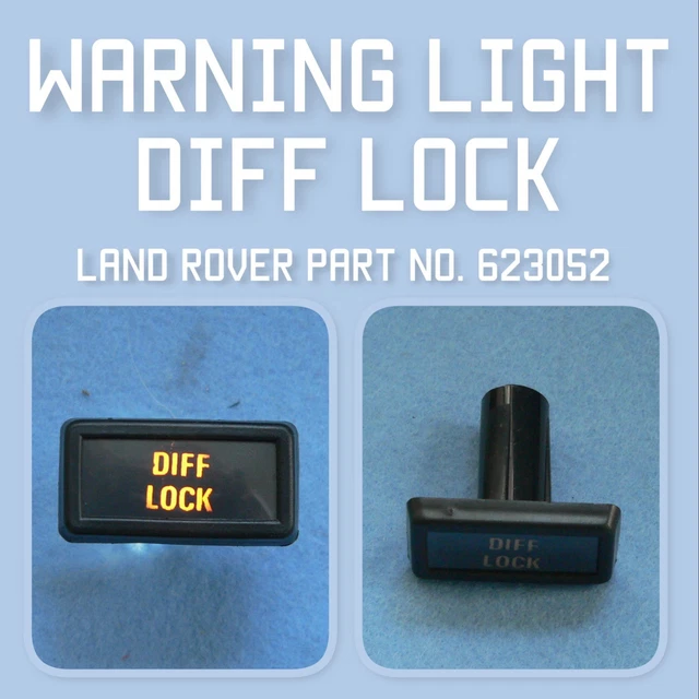 LUCAS DIFF LOCK warning light for Land Rover 101 F/C Part No. 623052 £ ...