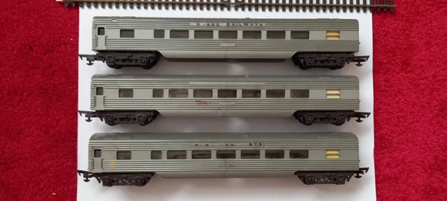 HORNBY TRIANG TRANSCONTINENTAL Coaches Set £23.95 - PicClick UK