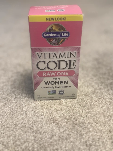 GARDEN OF LIFE, Vitamin Code, RAW One, Once Daily Multivitamin for ...