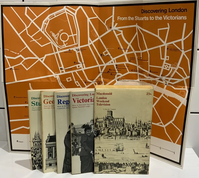 DISCOVERING LONDON~MACDONALD~STUART~GEORGIAN~REGENCY~VICTORIAN~BOX SET ...