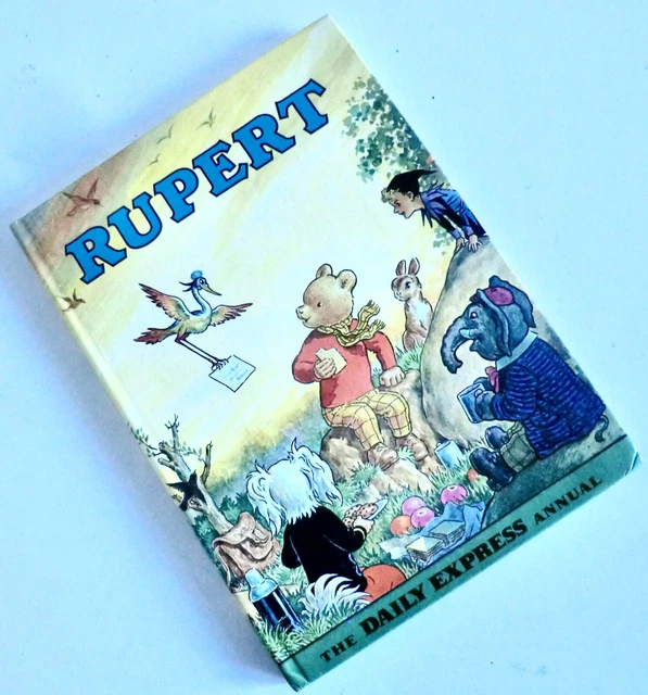 VINTAGE HB BOOK - Rupert The Bear Annual 1972 - Unclipped And Clean! £9 ...