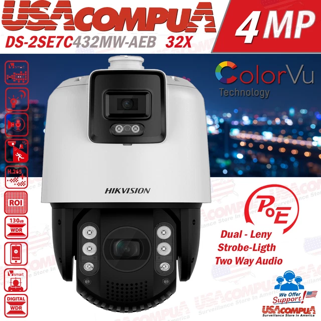 HIKVISION 4MP PTZ DS-2SE7C425MW-AEB 32x / 25x / 20x Zoom Camera PoE ...