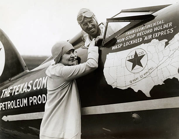 ROOSEVELT FIELD, LONG Island Captain Hawks Arrives Here After Batt- Old ...