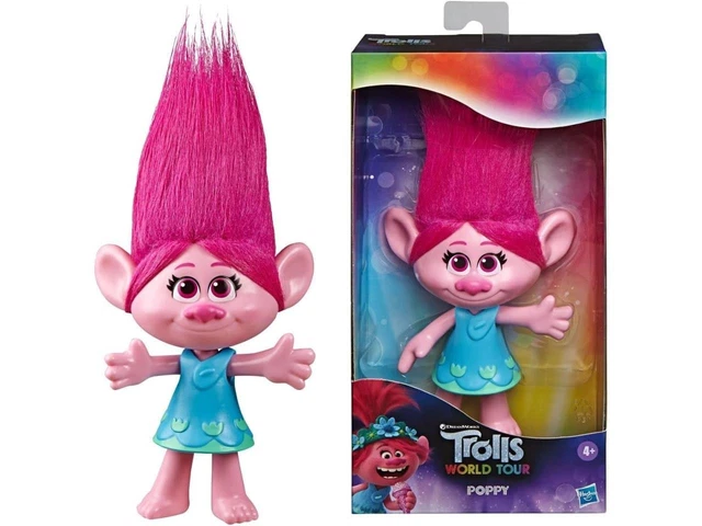 POPPY - TROLLS World Tour Poupée De 8 Pouces Hasbro Reine EUR 33,44 ...