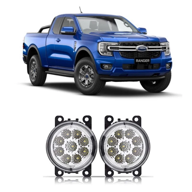 NEXT GEN FORD PY RANGER FULL LED FOG LIGHTS / DRIVING LAMPS, 6000K ...