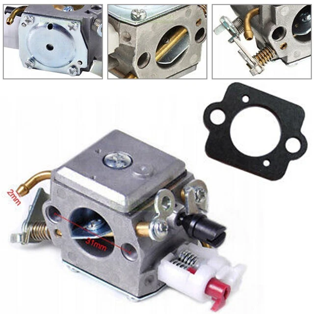 KIT CARBURATORE PER motoseghe JONSERED CS 2141 CS 2145 CS 2147 CS 2150 CS 2152 EUR 25,64 ...