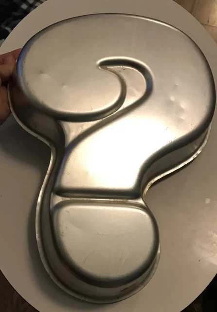 VINTAGE 1987 WILTON Question Mark Which Will It Be Baby Adult Age Etc ...